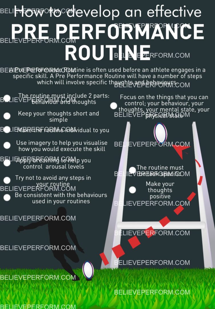 How to develop an effective pre performance routine - BelievePerform ...