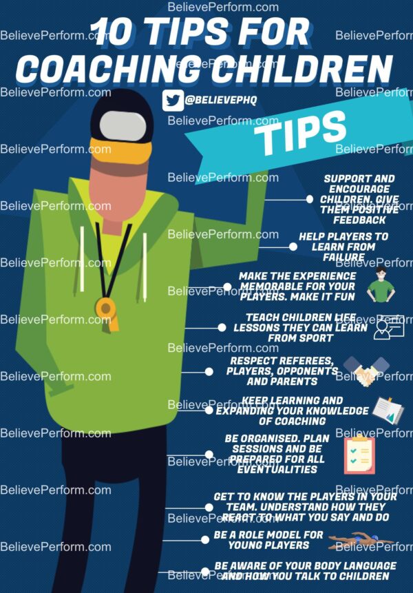 10 tips for coaching children - BelievePerform - The UK's leading ...