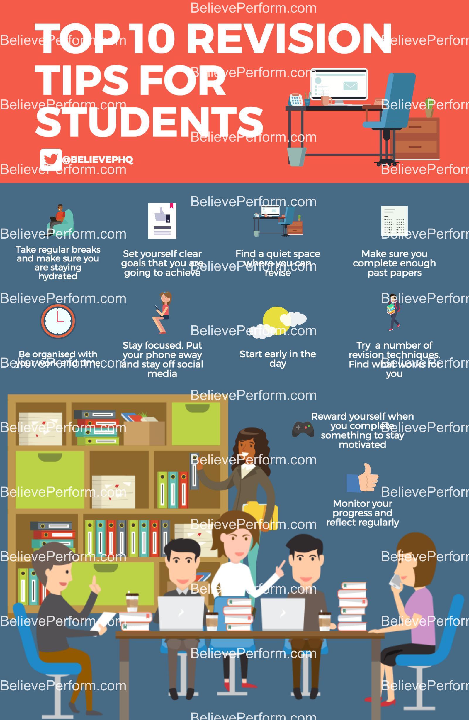 10 Top Revision Tips For Students BelievePerform The UK s Leading 10 Top Revision Tips For Students BelievePerform The UK s Leading