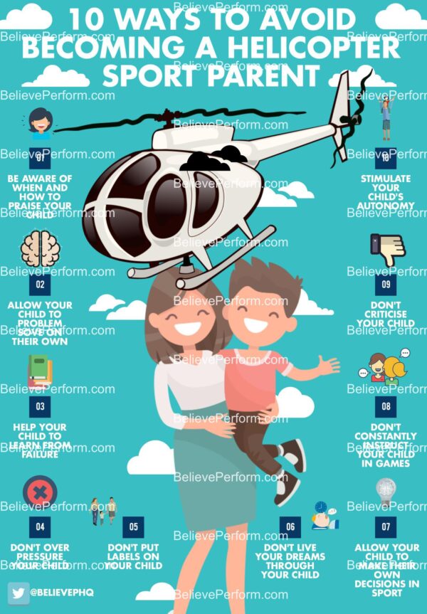 10 ways to avoid becoming a helicopter sport parent - BelievePerform - The UK's leading Sports ...