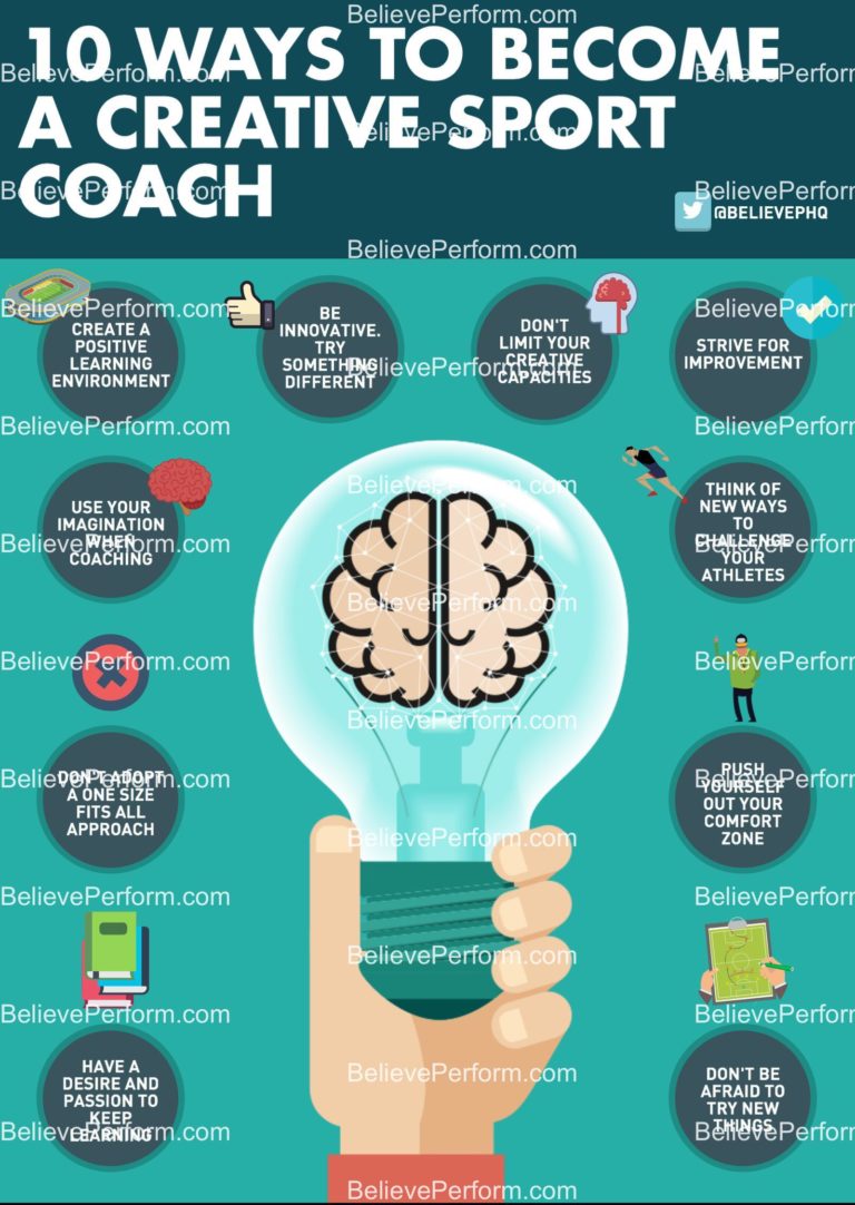 10 ways to become a creative sport coach - BelievePerform - The UK's leading Sports Psychology ...