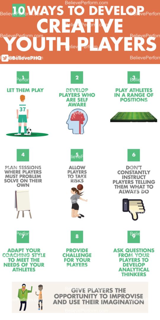 10 ways to develop creative youth players - BelievePerform - The UK's ...