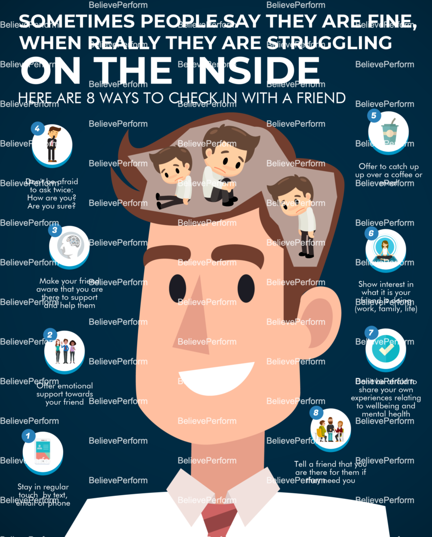 8 ways to check in with a friend - BelievePerform - The UK's leading ...
