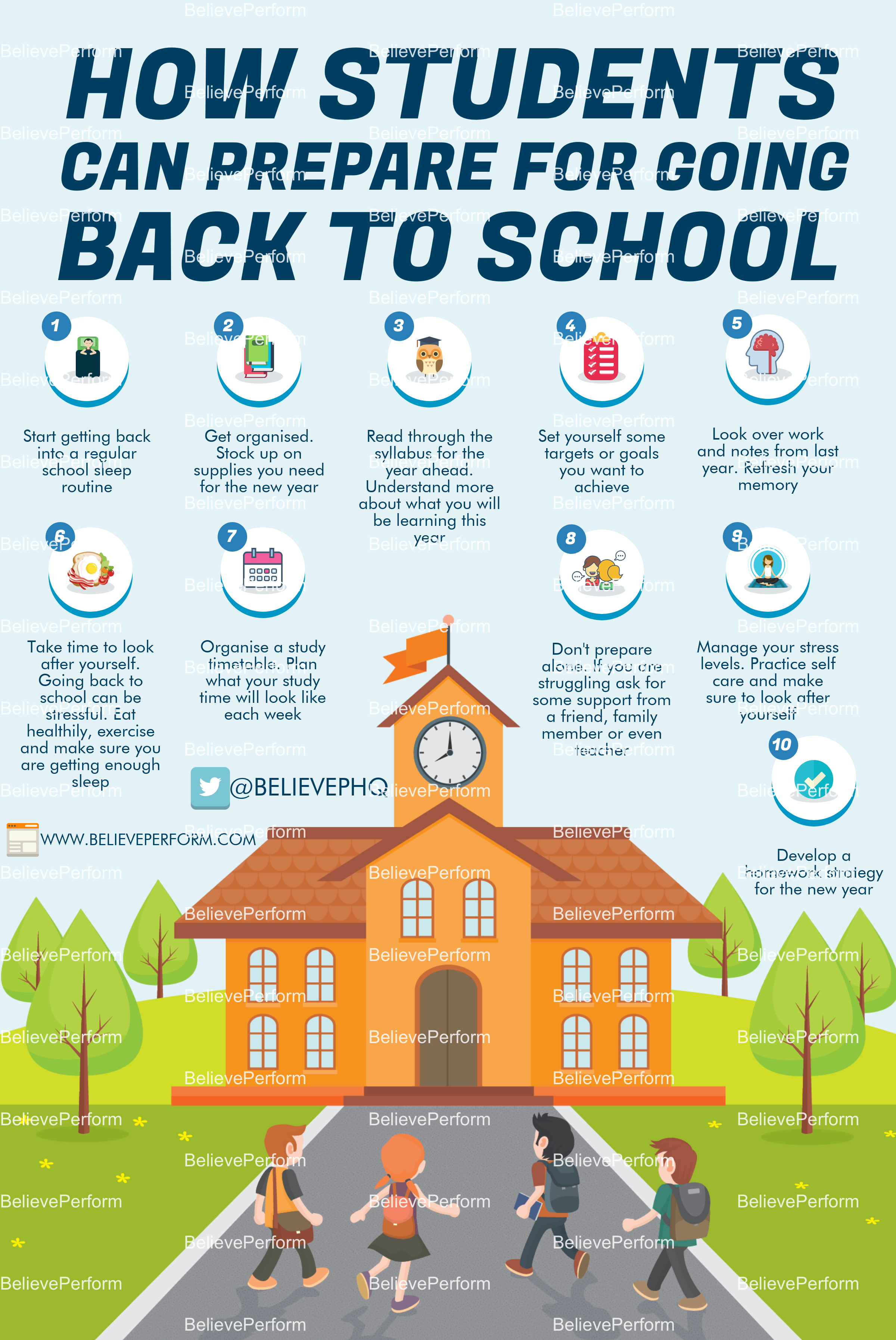 How Students Can Prepare For Going Back To School BelievePerform