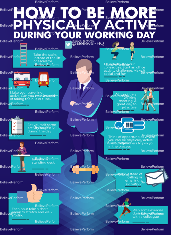 How To Be More Physically Active During Your Working Day