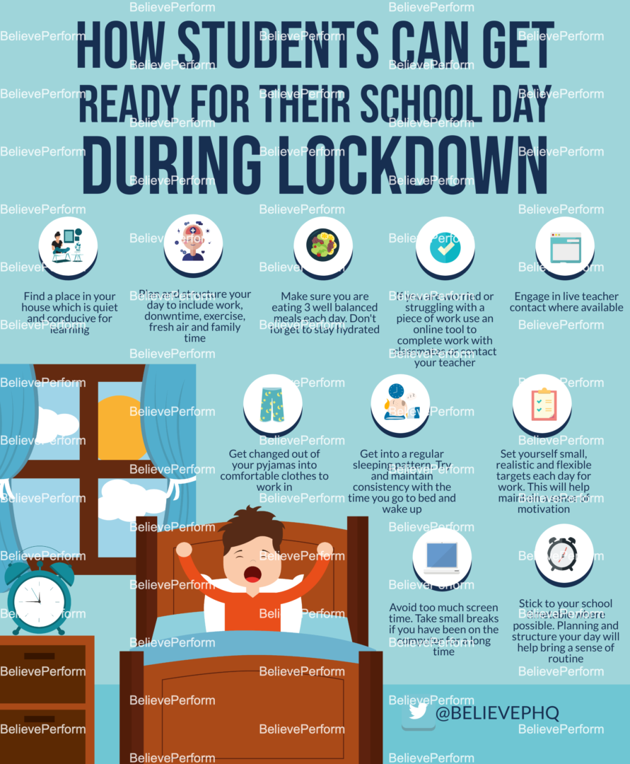 How students can get ready for their school day during lockdown ...