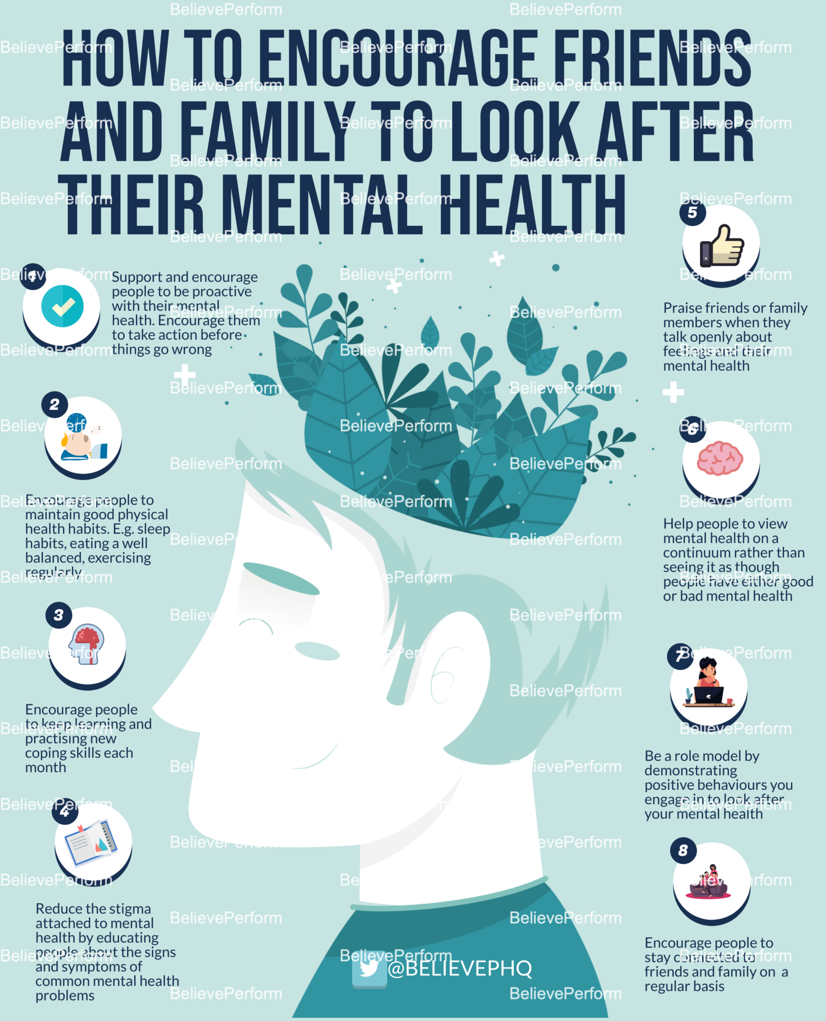 How to encourage friends and family to look after their mental health ...