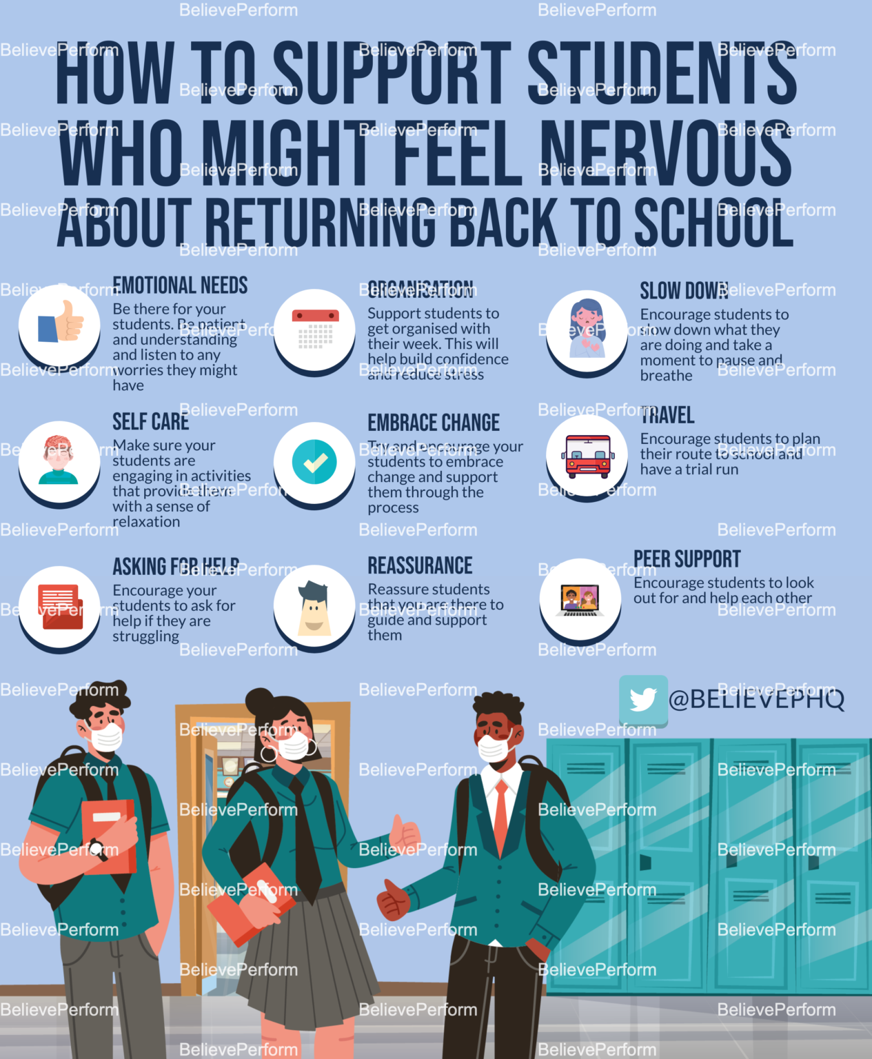 How to support students who might feel nervous about returning back to ...